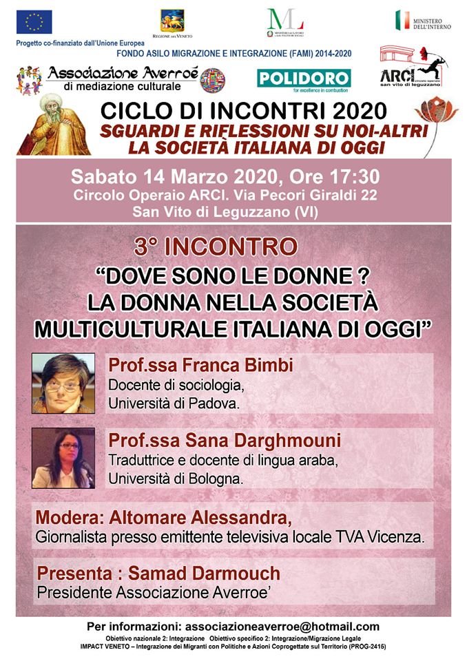 Ciclo di incontri 2020 - Informagiovani Schio
