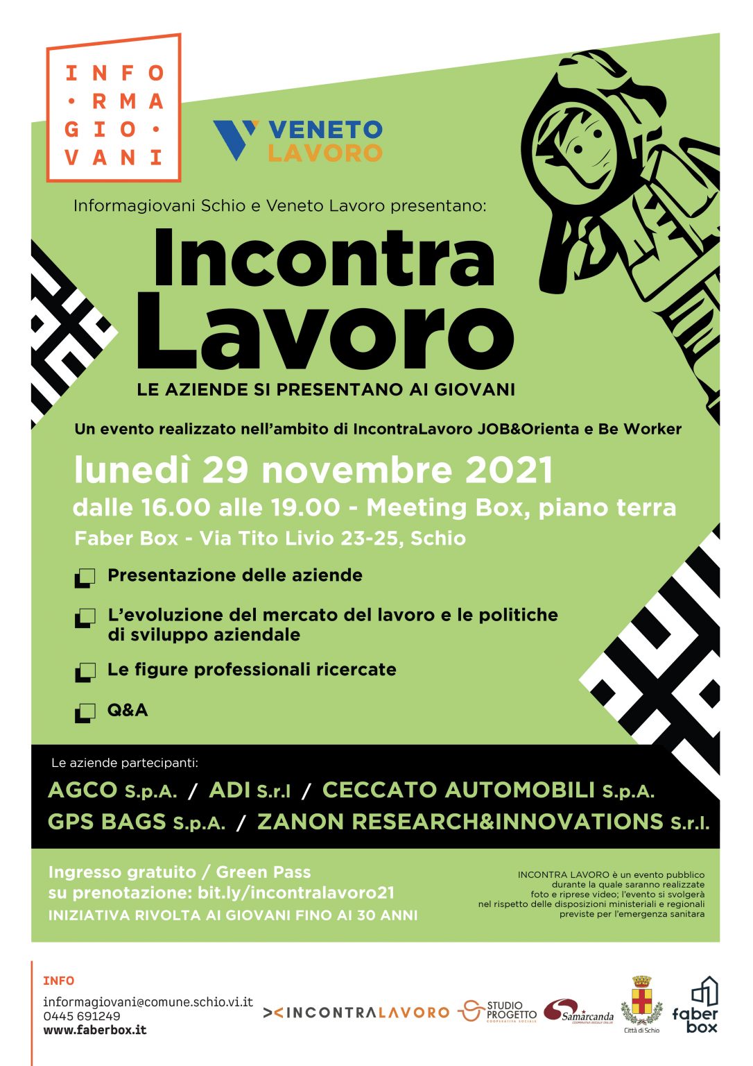 IncontraLavoro: le aziende si presentano ai giovani | Faber Box ...